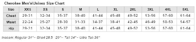 Cherokee Workwear Unisex V-Neck Top | Medically Equipped